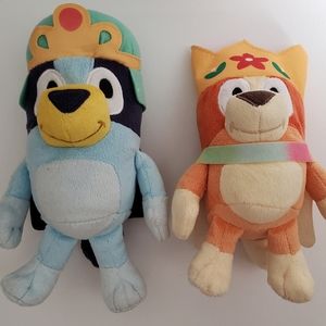 Ludo | Toys | Disney Ludo Queen Bingo Princess Bluey Set 7 Plush Doll ...